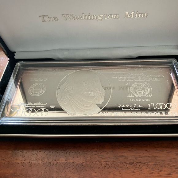 Washington Mint | Other | Silver Washington Mint Collectible Bar ...